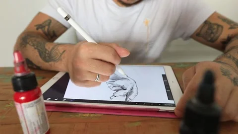 Animal Tattoo Artist Stock Videos – Royalty-Free HD & 4K Videos | Pond5