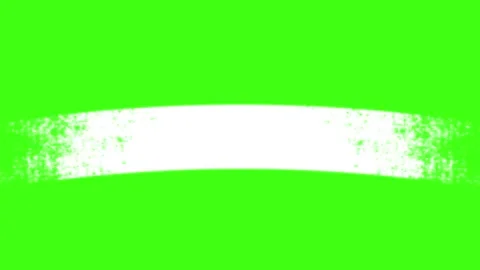 Artistic Brush Stroke Animation On Green... | Stock Video | Pond5