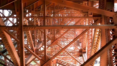 Artistic Wide Shot of Red Inner Workings... | Stock Video | Pond5