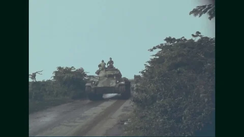 Passing Tank Convoy Stock Video Footage | Royalty Free Passing Tank ...