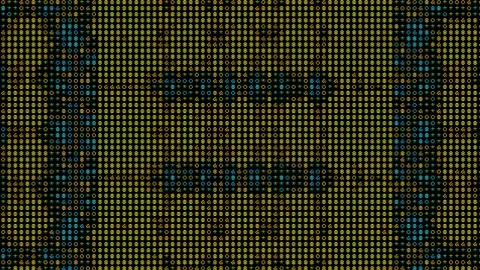 ASCII Loop Complex Geometric Pattern Loo... | Stock Video | Pond5