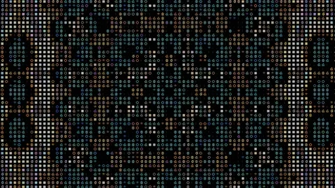 ASCII Loop Complex Geometric Pattern Loo... | Stock Video | Pond5