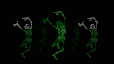 Skeletons Dancing Stock Video Footage | Royalty Free Skeletons Dancing ...