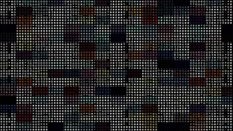 Ascii Text Abstract Pattern Video Backgr... | Stock Video | Pond5
