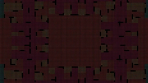 ASCII Text Loop Complex Geometric Patter... | Stock Video | Pond5