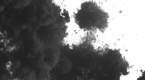 Ash cloud and particles from an explosio... | Stock Video | Pond5