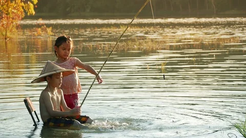 Girls Trip Fishing Stock Videos – Royalty-Free HD & 4K Videos | Pond5