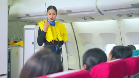 Asian Flight Stewadess Stock Videos – Royalty-Free HD & 4K Videos