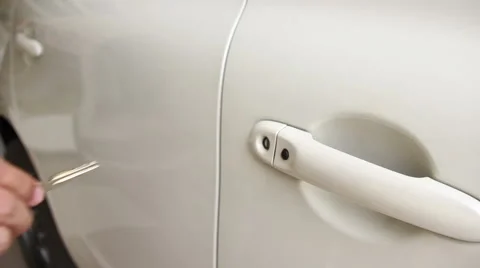 Asian Man Hand Using Key To Unlock And O... | Stock Video | Pond5