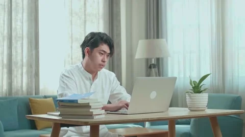 Man Student Computer Stock Videos – Royalty-Free HD & 4K Videos