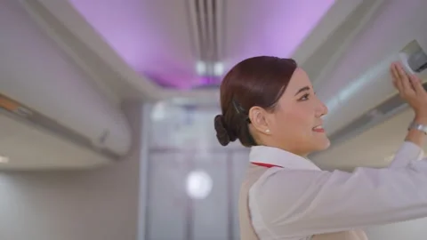 Flight Attendant Walk Stock Videos – Royalty-Free HD & 4K Videos | Page 2