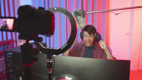 Streamer Asian Stock Videos – Royalty-Free HD & 4K Videos