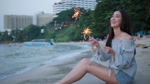 Playing Firework Stock Videos – Royalty-Free HD & 4K Videos