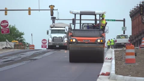 Steamroller Stock Video Footage | Royalty Free Steamroller Videos | Pond5