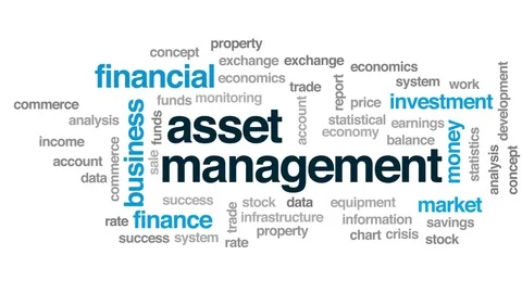 Asset management animated word cloud, te... | Stock Video | Pond5