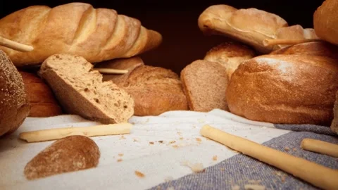 Bread Zoom Stock Video Footage | Royalty Free Bread Zoom Videos | Pond5