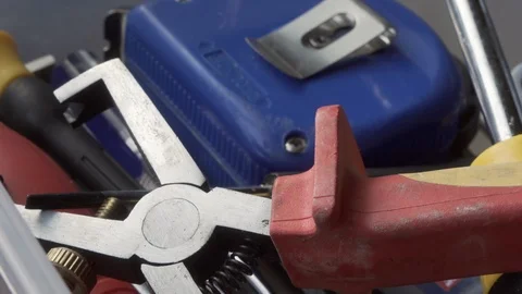 Stock Hardware Tools Stock Video Footage | Royalty Free Stock Hardware ...