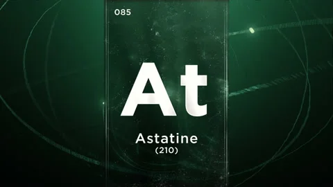 Astatine Element Symbol Astatine, Chemical Element Of The Periodic