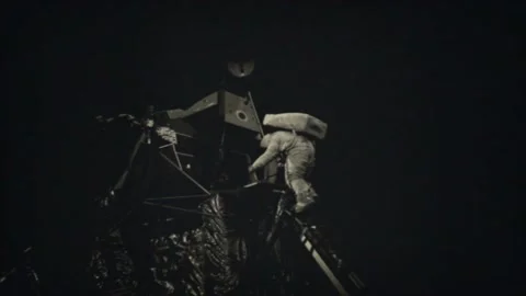 First Moon Landing Stock Footage ~ Royalty Free Stock Videos | Pond5