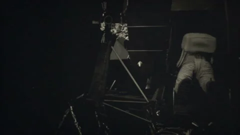 Neil Armstrong Moon Landing Stock Footage ~ Royalty Free Stock Videos ...