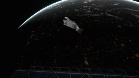 Astronaut Floating In Space Stock Footage ~ Royalty Free Stock Videos ...