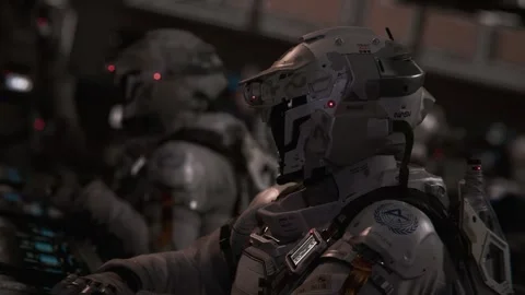 Astronaut Typing Stock Video Footage | Royalty Free Astronaut Typing ...