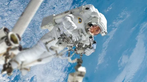 Spacewalk Stock Footage ~ Royalty Free Stock Videos | Pond5