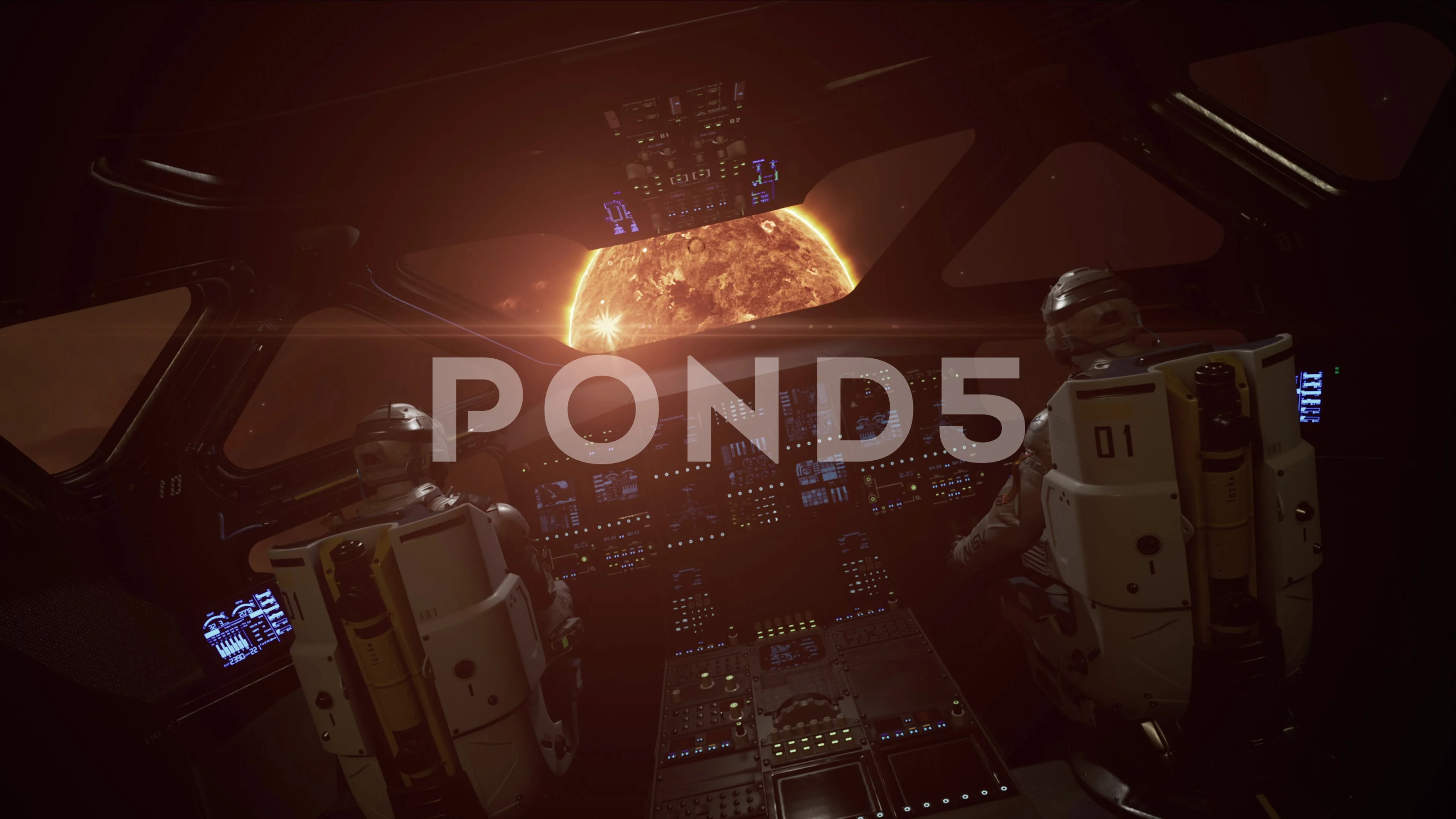 Space Shuttle Cockpit View