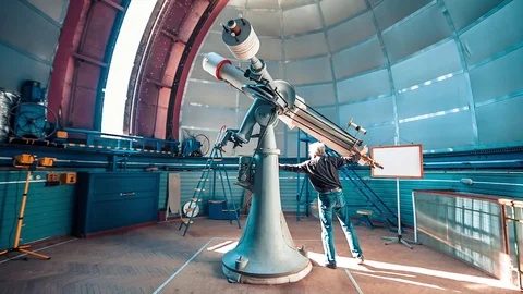 Observatory Telescope Stock Footage ~ Royalty Free Stock Videos | Pond5