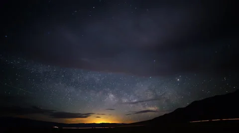 Milky Way Landscape Stock Video Footage | Royalty Free Milky Way Landscape Videos | Pond5