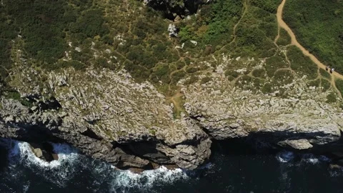 Asturias.Beautiful coastal landscape.Gul... | Stock Video | Pond5