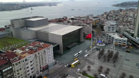 Ataturk Cultural Center in Istanbul Turk... | Stock Video | Pond5
