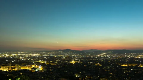 Athens Sunset Stock Video Footage | Royalty Free Athens Sunset Videos ...