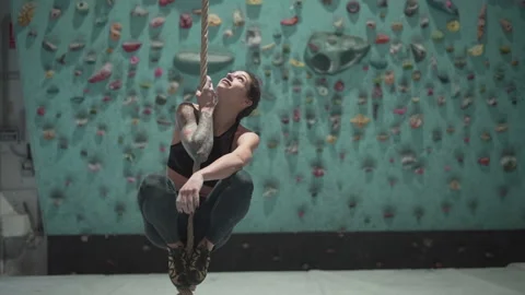 Hanging Climbing Rope Stock Videos – Royalty-Free HD & 4K Videos