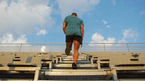 Running Up Stairs Stock Video Footage | Royalty Free Running Up Stairs ...