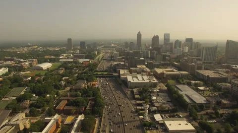 Atlanta Aerial Stock Video Footage | Royalty Free Atlanta Aerial Videos ...