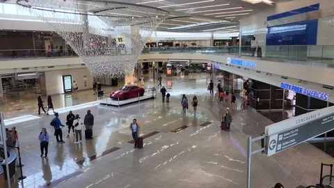 Atlanta International Airport, ATL, term... | Stock Video | Pond5