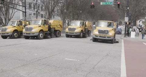Street Sweeper Stock Footage ~ Royalty Free Stock Videos | Pond5