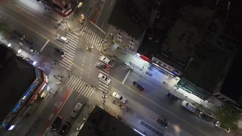 atlantic avenue brooklyn Busy intersecti... | Stock Video | Pond5