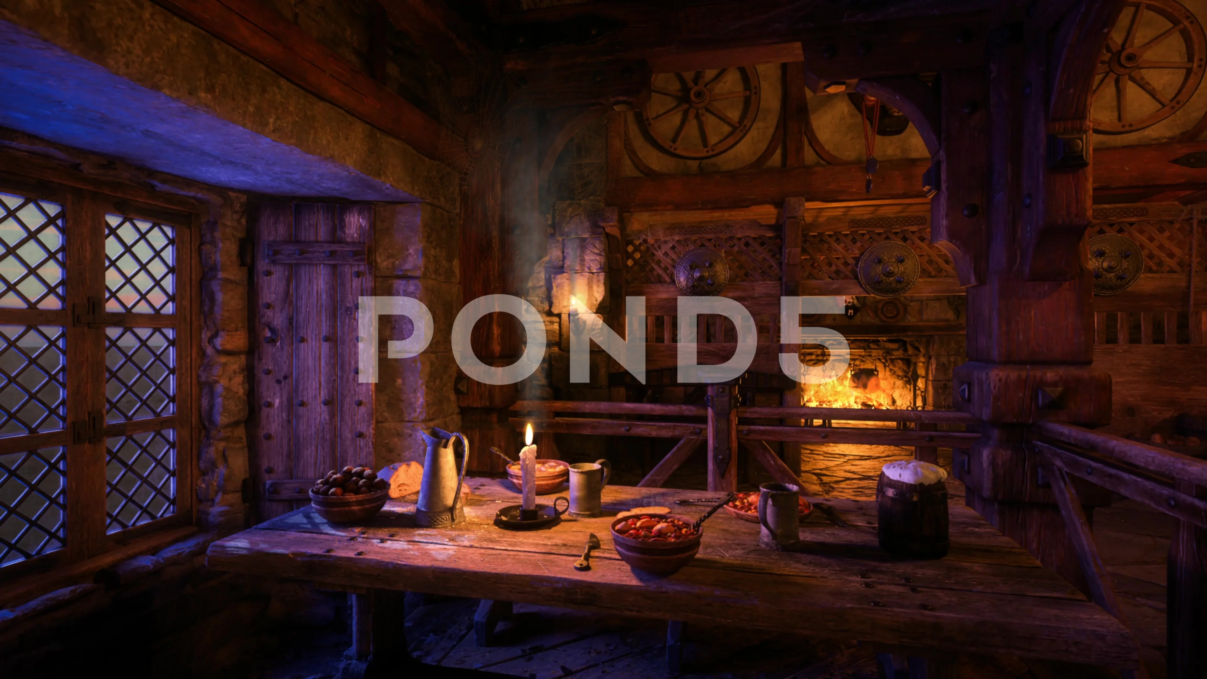 Medieval Inn Interior