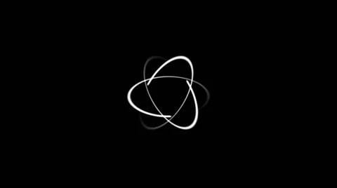 Atom A Minimal HD VJ Sience Loop | Stock Video | Pond5
