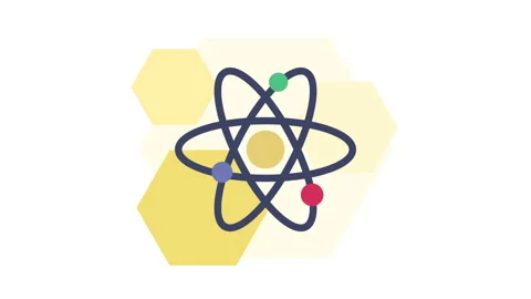 atom molecule particle science animation | Stock Video | Pond5