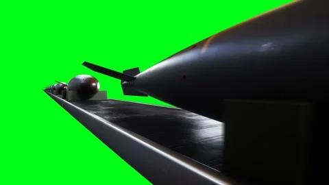 Atomic, nuclear bomb factory, production... | Stock Video | Pond5