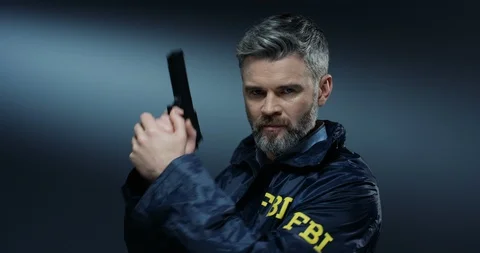 Gun Pointing At Camera Stock Video Footage | Royalty Free Gun Pointing ...