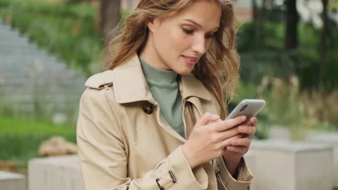 Attractive student girl looking worry te... | Stock Video | Pond5