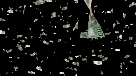 Australian Money Falling Stock Videos – Royalty-Free HD & 4K Videos