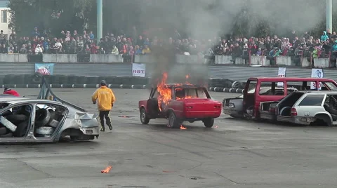 Car Stunt Stock Video Footage | Royalty Free Car Stunt Videos | Pond5