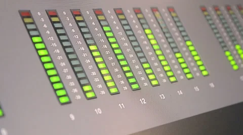 Line Levels Audio Stock Videos – Royalty-Free HD & 4K Videos | Pond5