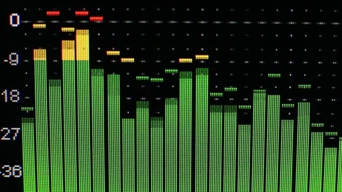 Audio Bars Stock Video Footage | Royalty Free Audio Bars Videos | Pond5