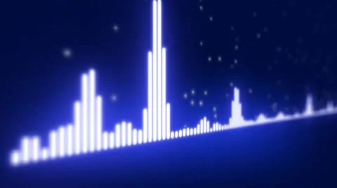 Audio Equalizer Moving Bars Stock Video Footage | Royalty Free Audio ...